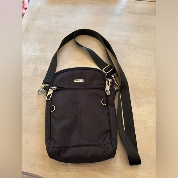 Travelon | Bags | Black Travelon Crossbody Bag | Poshmark